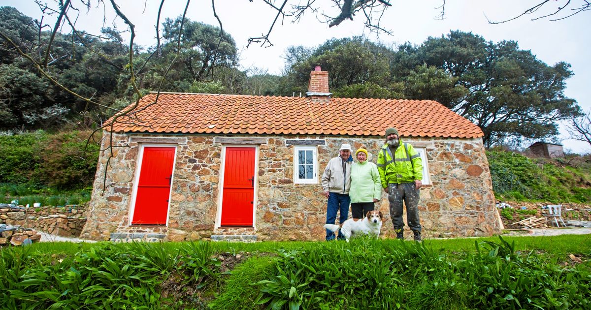 Labour of love to restore derelict Moulin Huet cottage