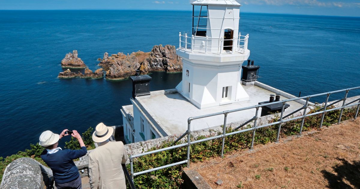 Sark lighthouse picture perfect for a princess