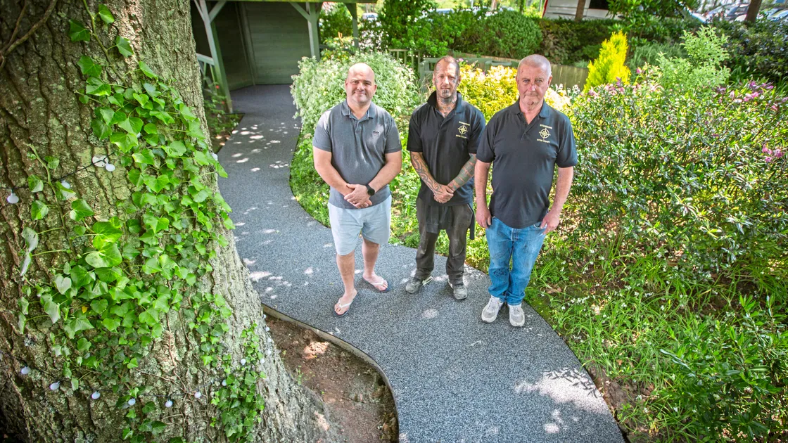 PEH Ivy Garden paths accessible for wheelchairs and prams
