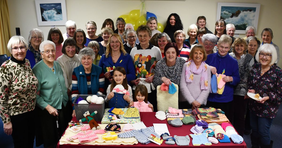First birthday for knitting for Ukraine