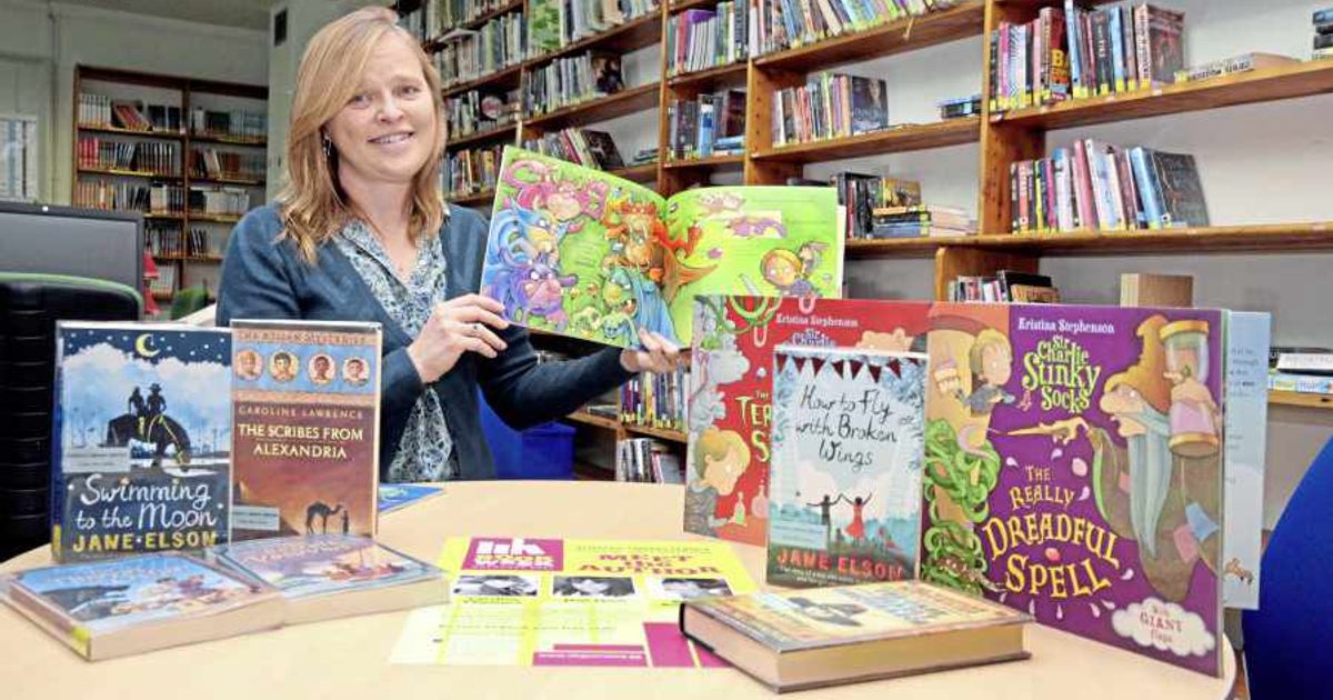 Three children's authors to visit for library service Book Week