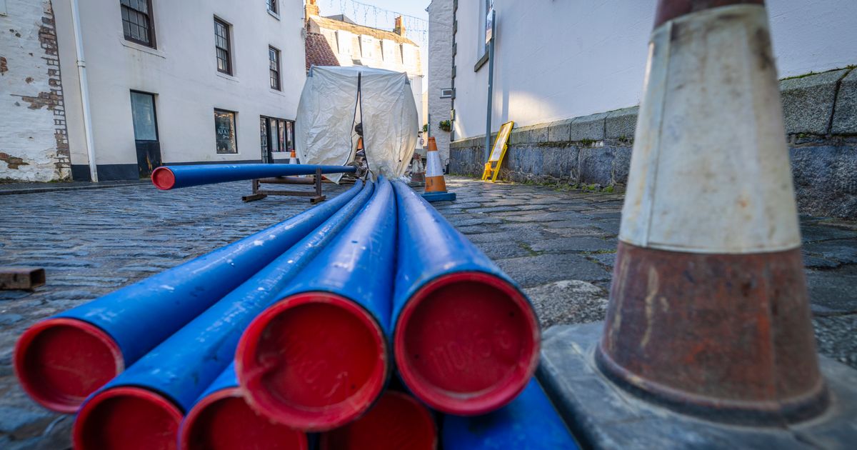Guernsey Water completes mains work on Mill Street
