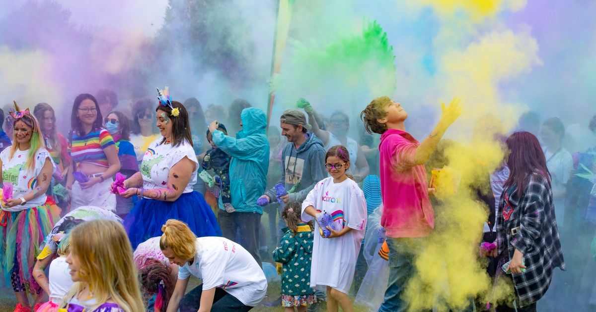 A crazy, colourful outpouring of Pride