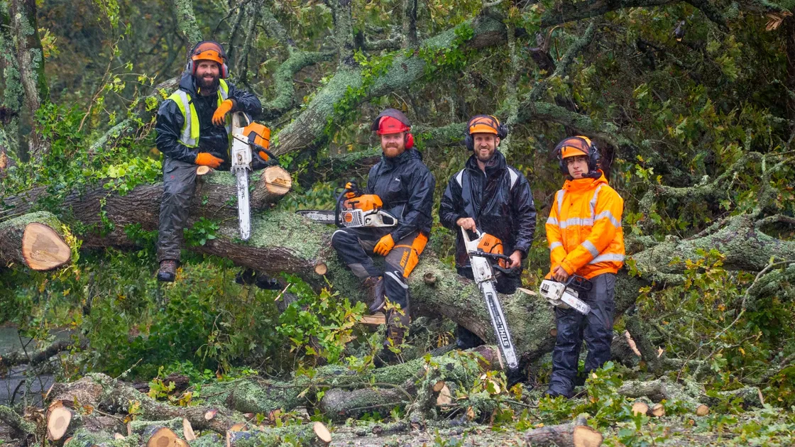 Islanders picking up the pieces after Storm Ciaran