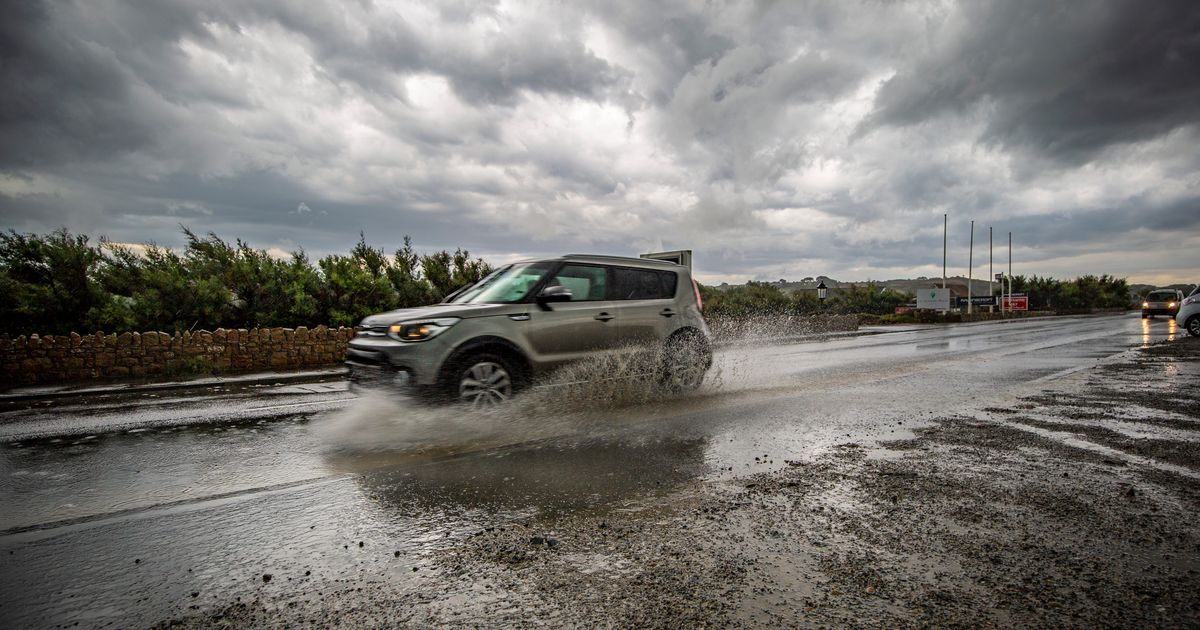 Stormy Monday puts paid to the island’s dry spell
