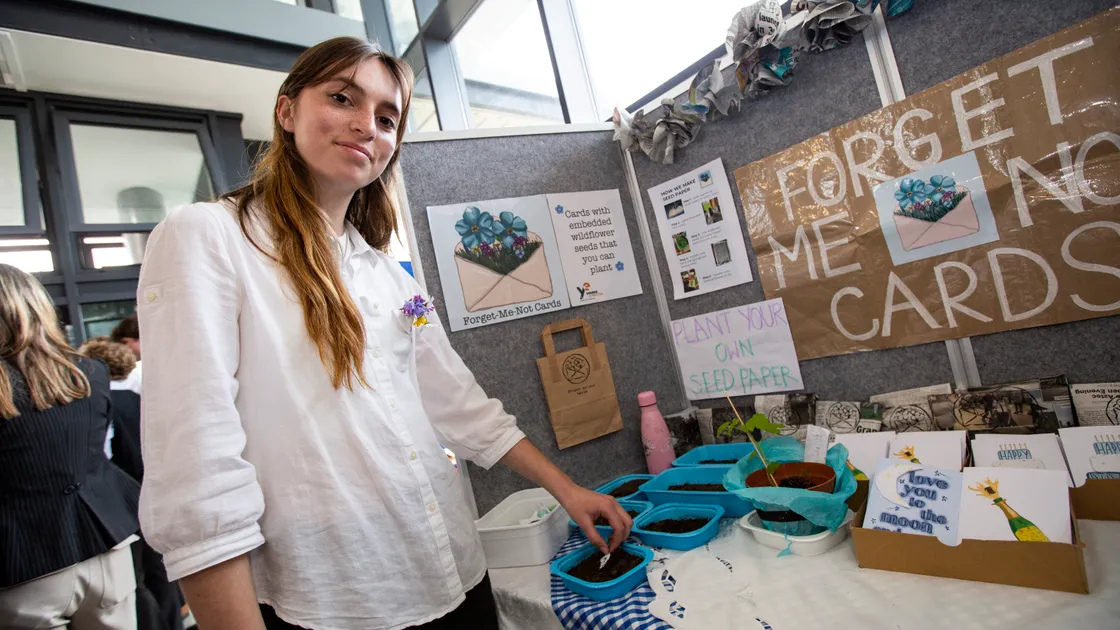 Seed greeting card idea tops Young Enterprise awards