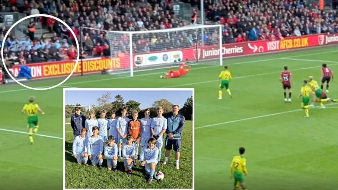 North under-14s take to the pitch at Bournemouth