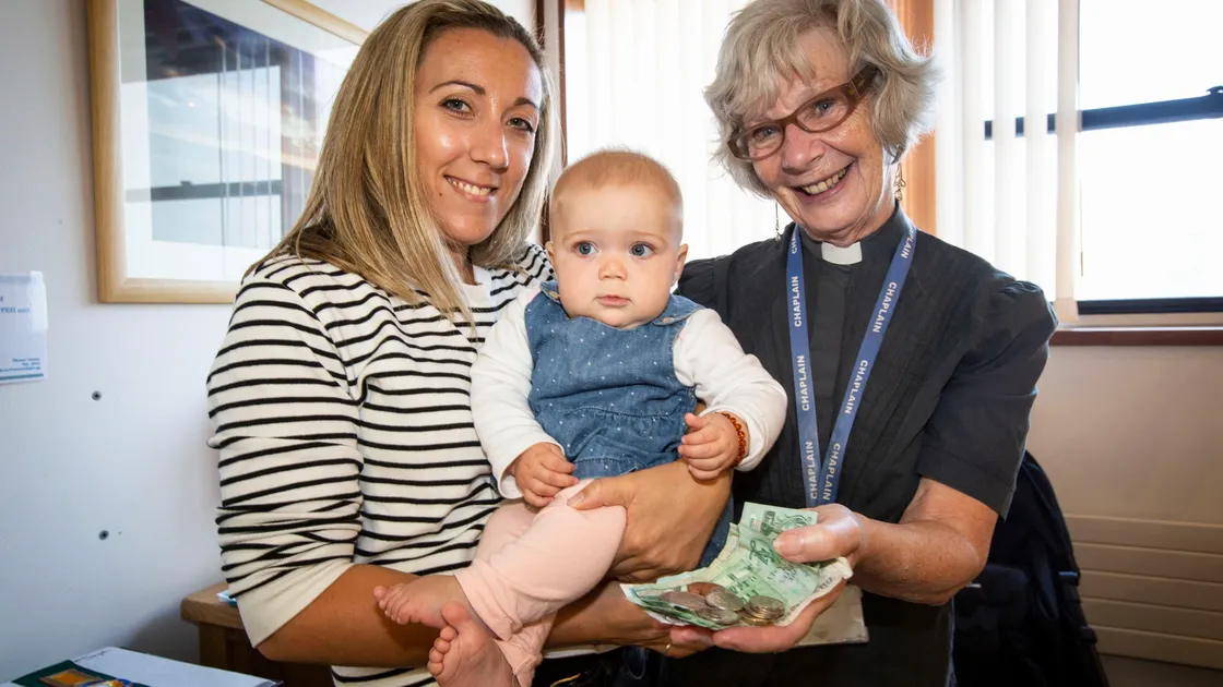 Baby Jessica’s box money donated to hospital chapel