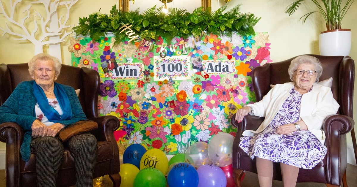Pair are celebrating their 100th birthdays