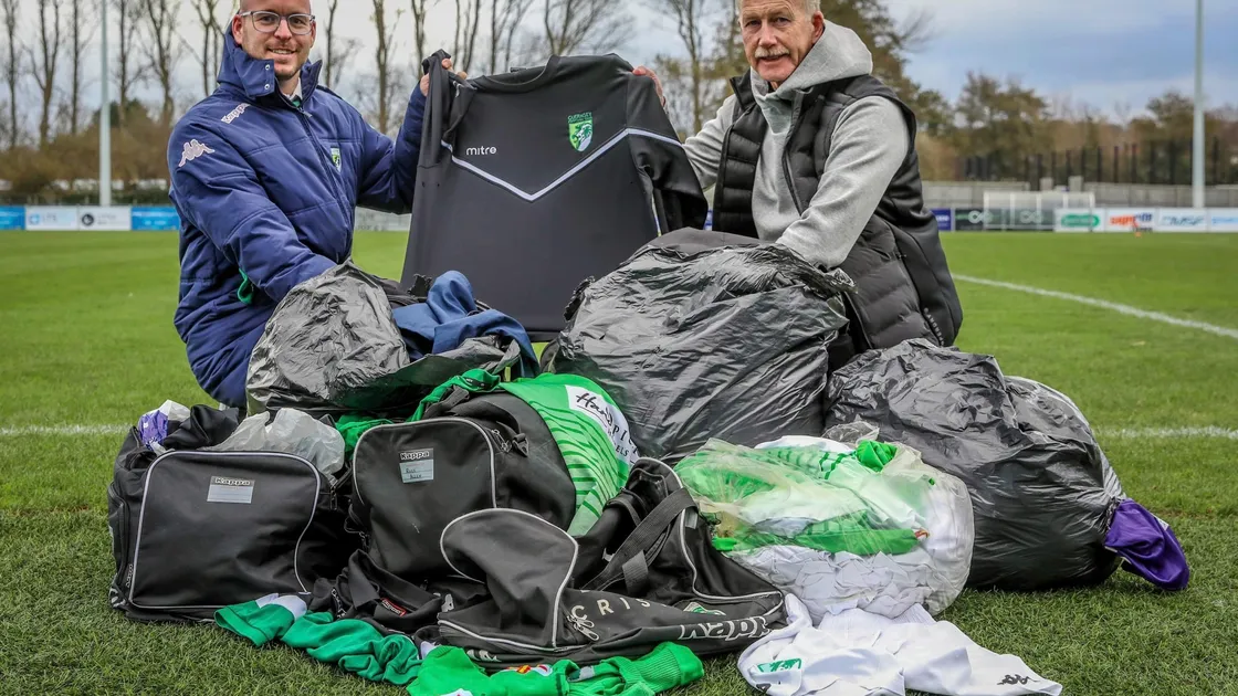 Guernsey FC giving the shirts off their backs for Goal50