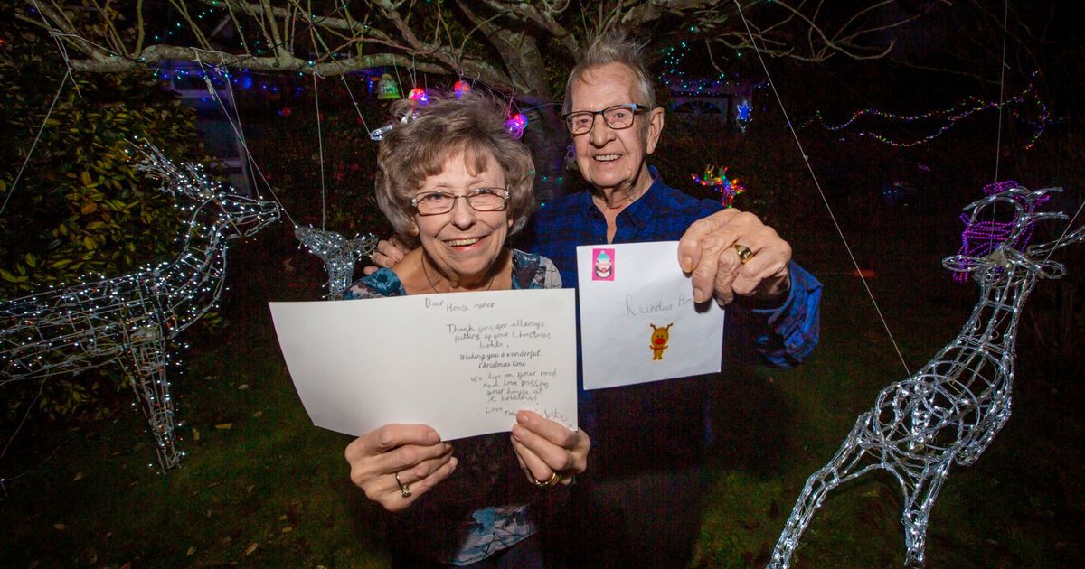 ‘Reindeer House’ couple hope to find their young admirers