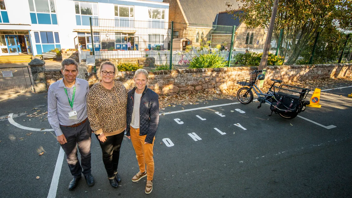 Castel’s parents-only cycle area proves popular