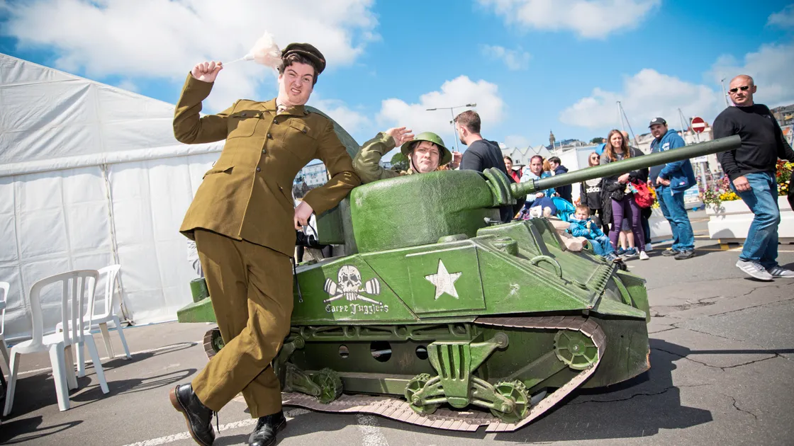 Tommy Tankers add a touch of Dad’s Army fun to event