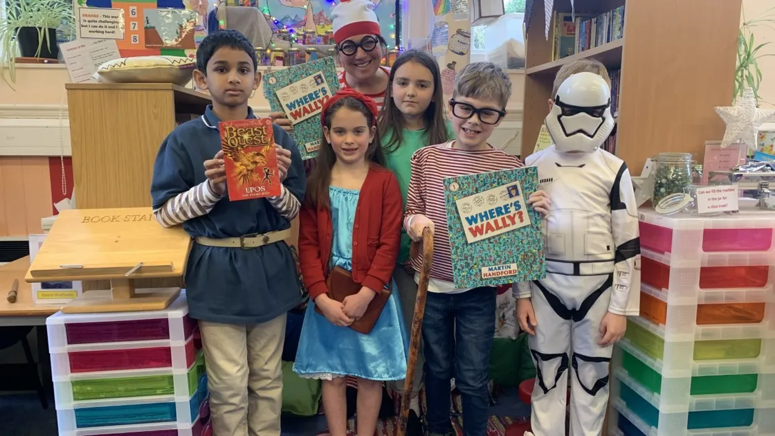 Off the page and into the classroom for book characters