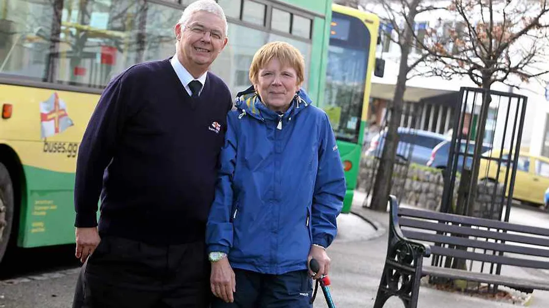 Limited mobility sufferer thanks kind bus drivers