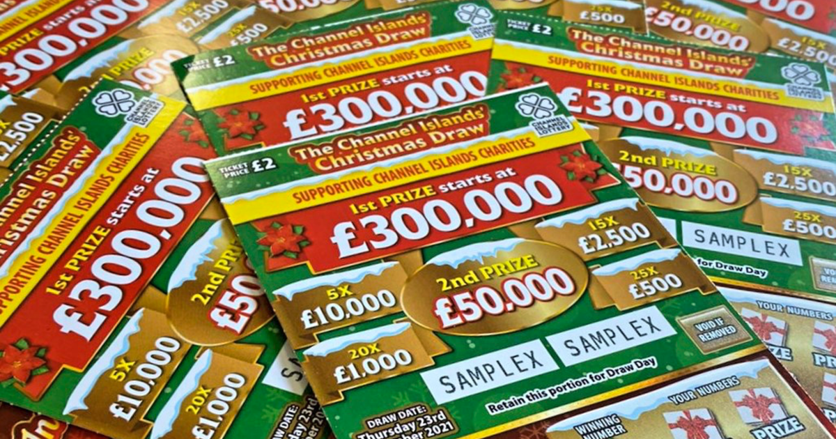 Top two prizes go to Jersey tickets in Christmas Lottery