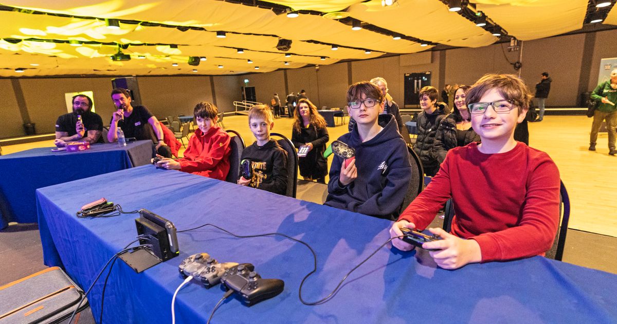 Young gamers enjoy Ace Invaders event