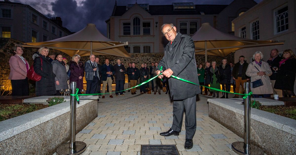 Learning garden first use of Perrot Court