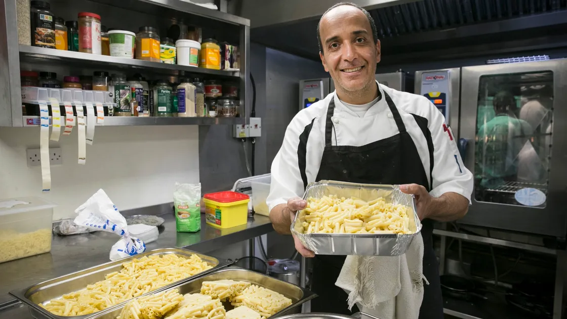 Cotils chefs helping families in need by cooking meals