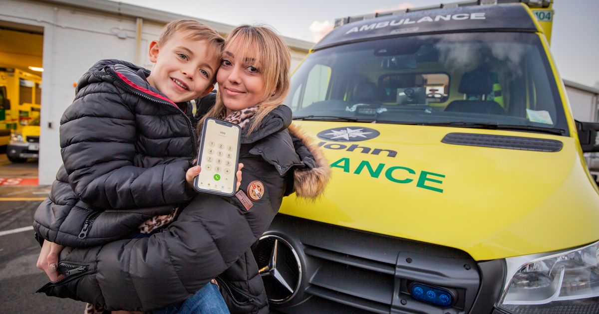 LISTEN: ‘Superhero’ Colby saved mum’s life with 999 call