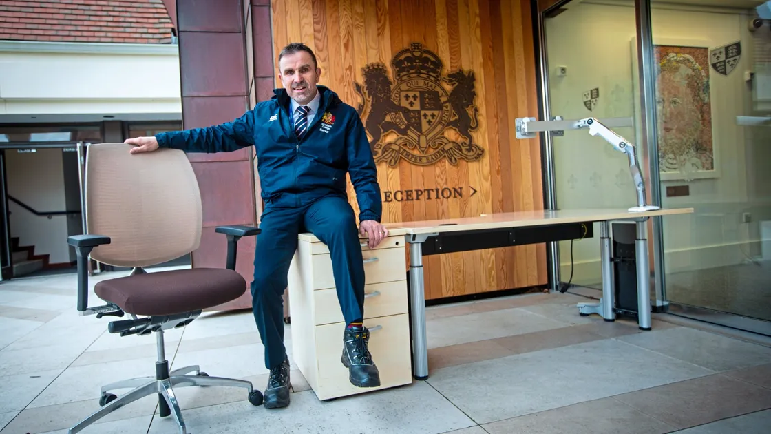 College giving away bank’s old furniture