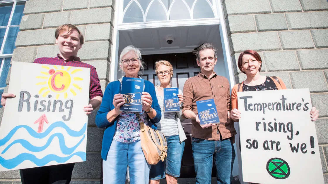 Extinction Rebellion engages with deputies