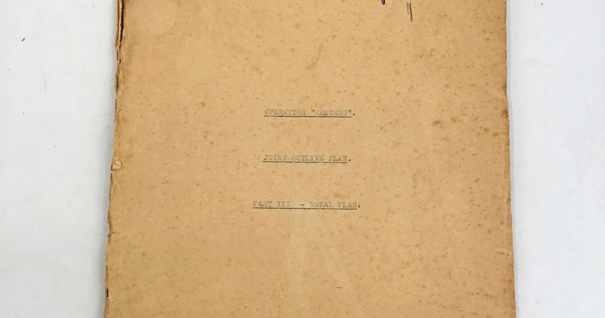 Top secret WW2 plans to liberate islands found in Derby