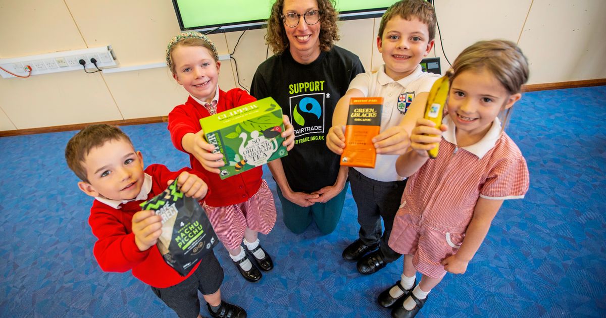 Vale Primary pupils learn about how Fairtrade works