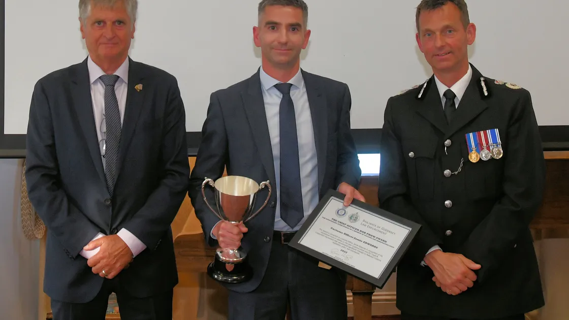 Bailiwick Law Enforcement officers commended at awards