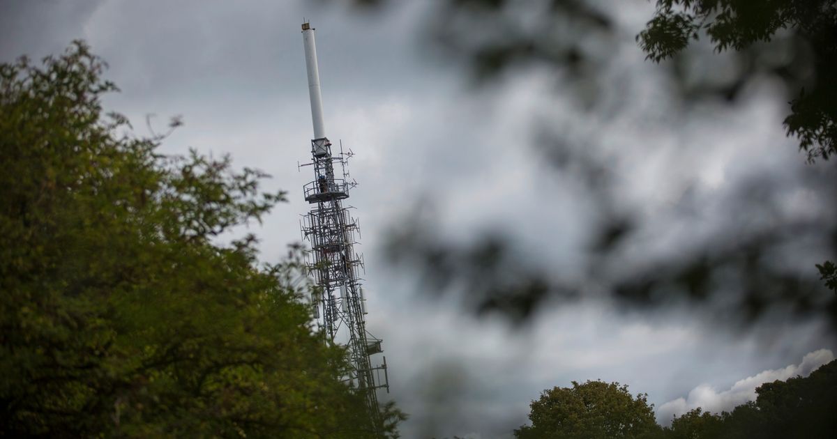 TV tower work to free up the airwaves for 5G