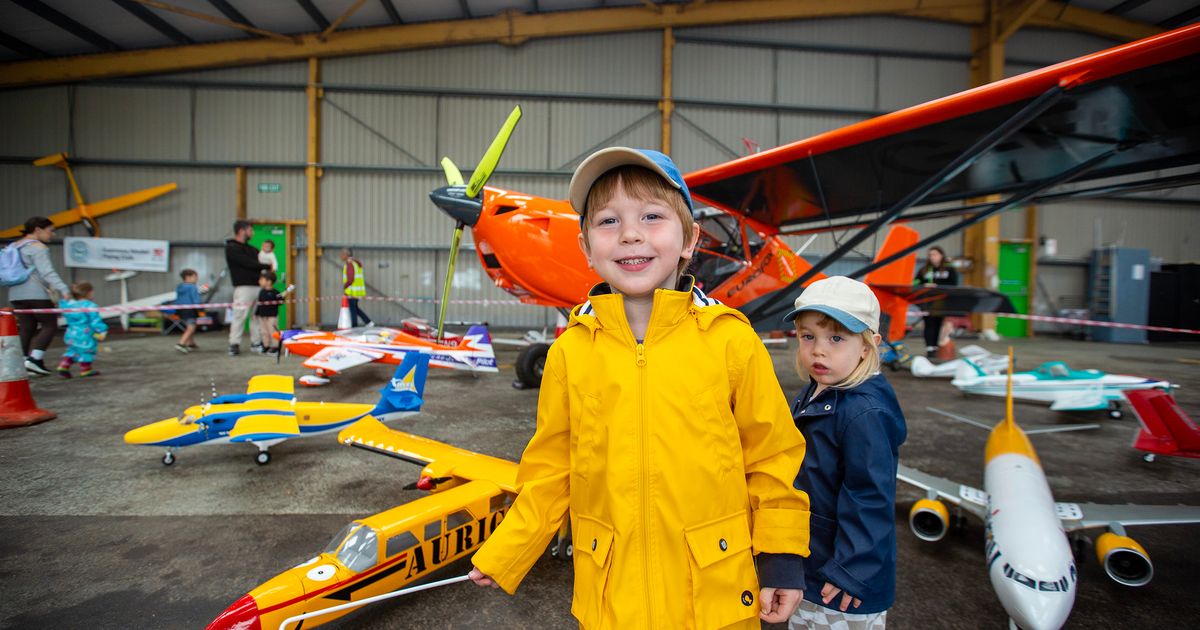 ‘First class’ Wings and Wheels event despite the damp start