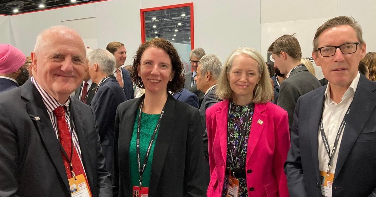 Chief minister attends Labour Party conference