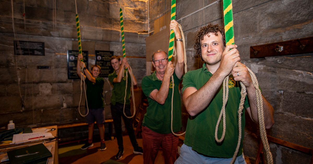 Fully muffled church bells rung for first time in 70 years