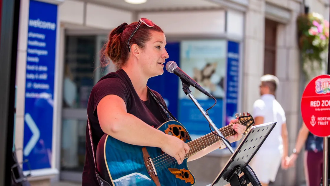 Town abuzz with Street Festival