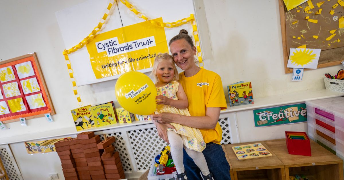 Doing it all in yellow for Cystic Fibrosis Trust