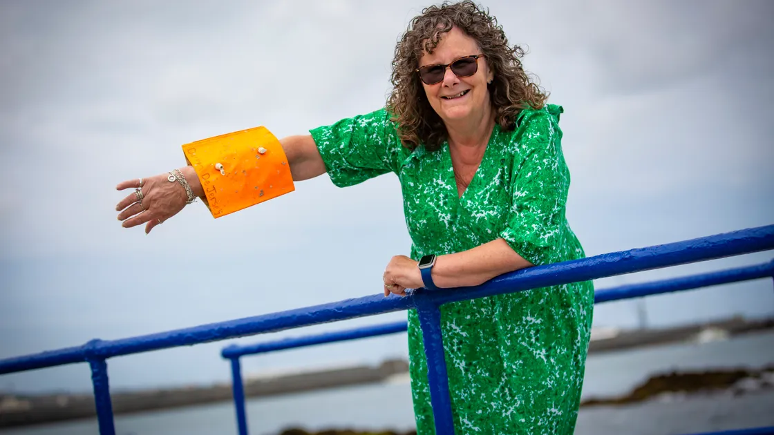 Armband reunited with family after 35 years lost at sea