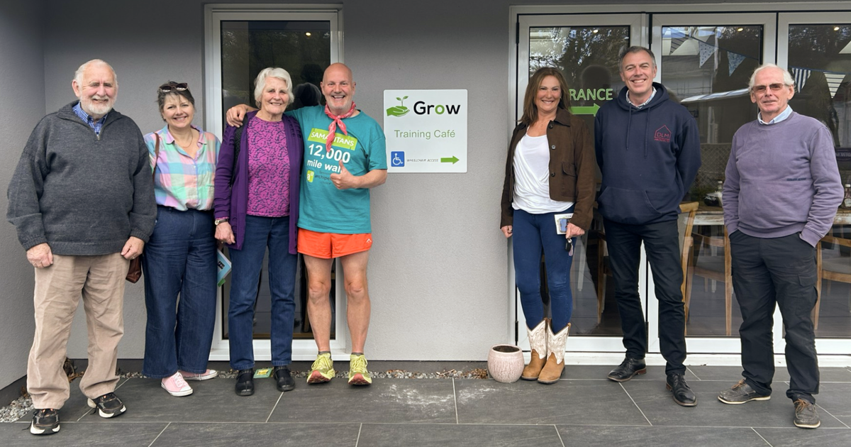 Samaritan makes Guernsey stop on 6,000-mile charity walk