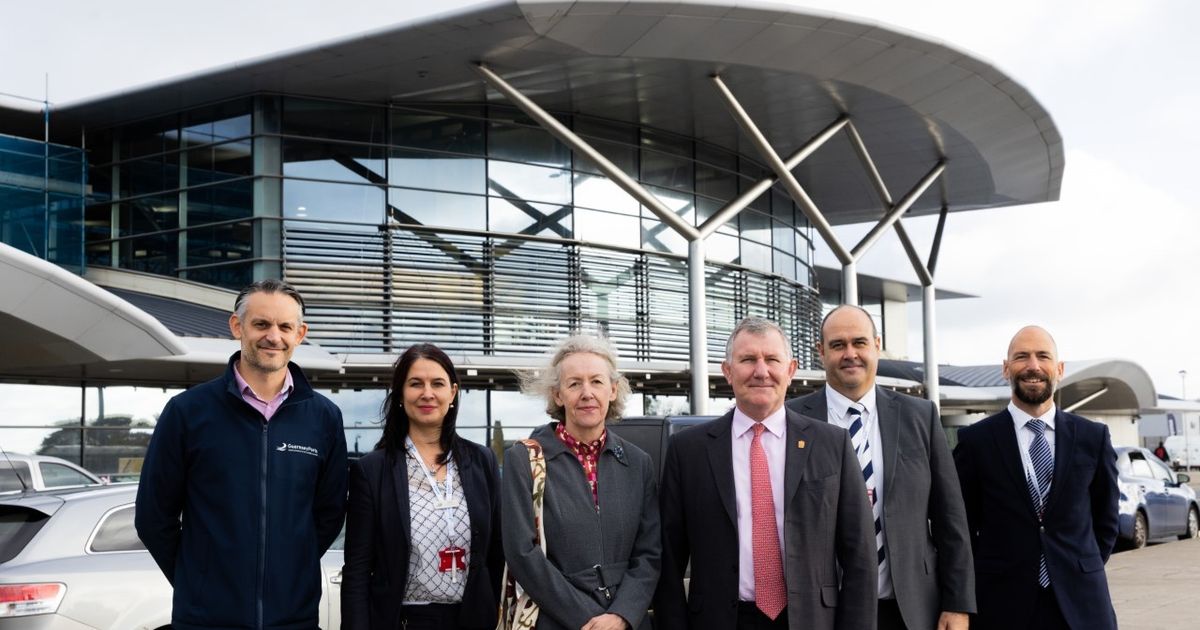 Lt-Governor pays official visit to airport and harbour