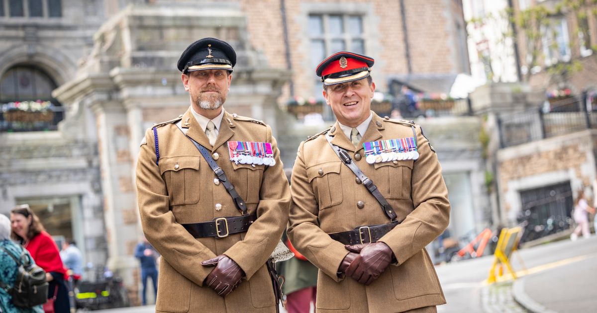 Local Lt-Colonels happy to be back for Liberation Day parade