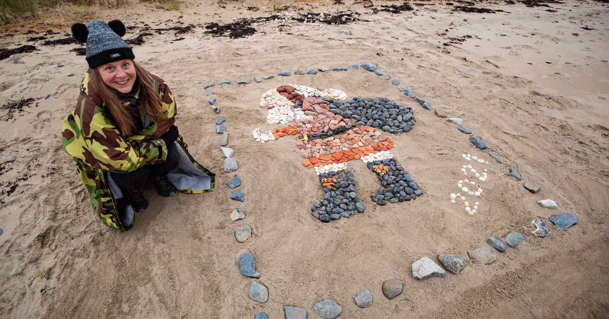 Pebble Santa a big hit with islanders