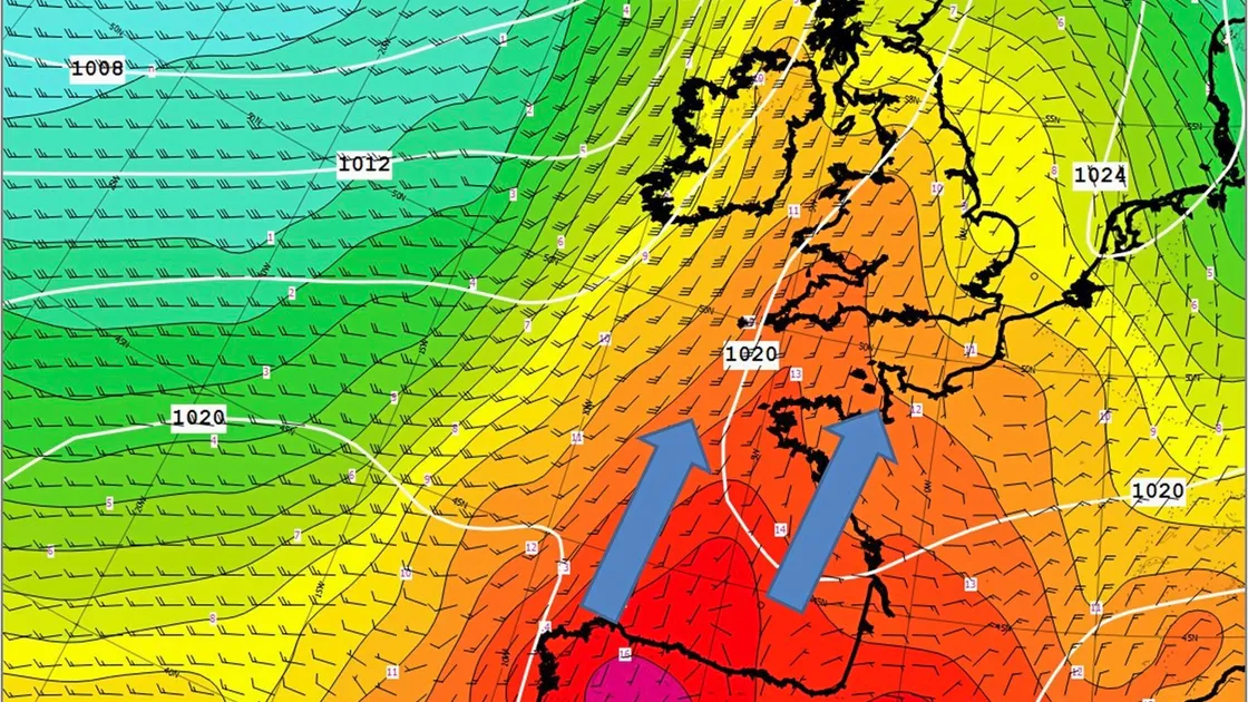 Temperature due to reach 22C this afternoon