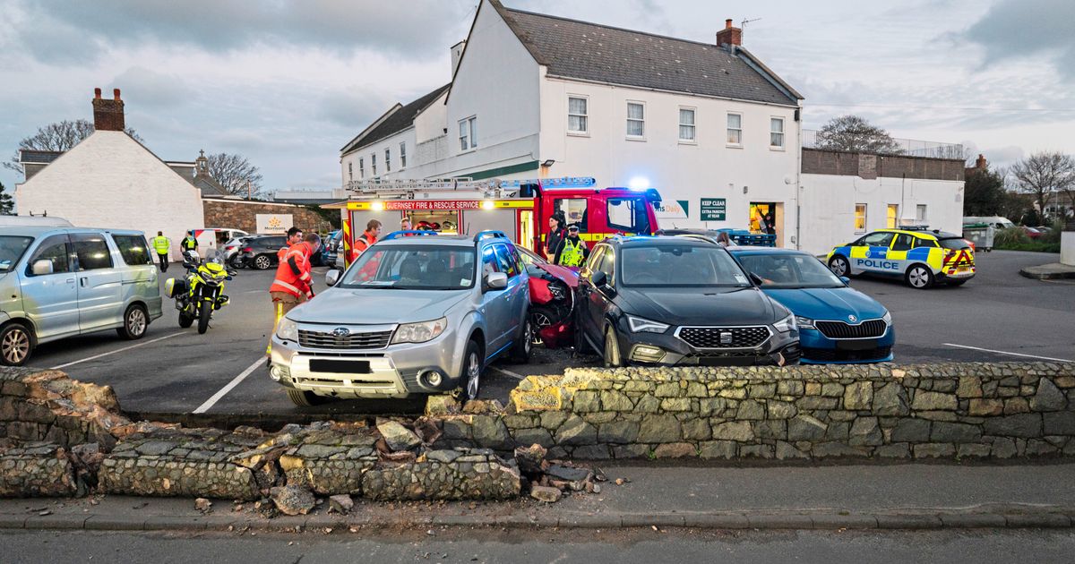 Four-car accident in Morrisons car park