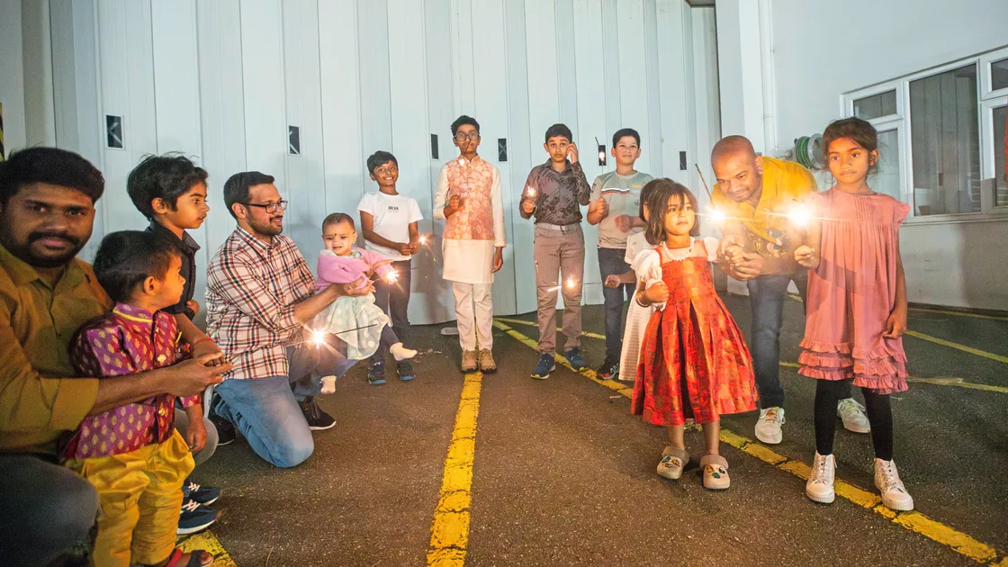 Indian community celebrates the ‘festival of lights’ Diwali