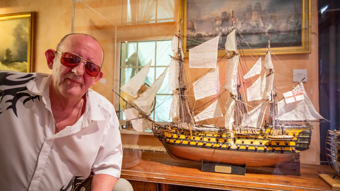 Victory at last for model-maker