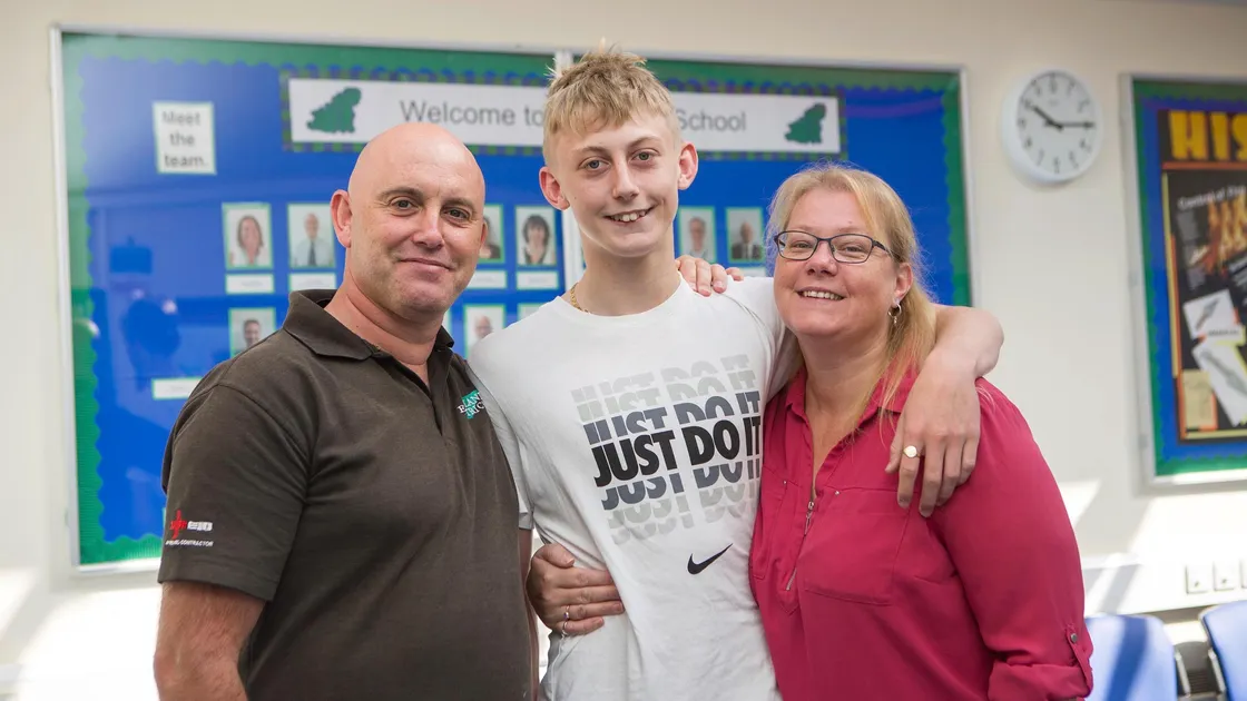 Celebrations all round as students pick up GCSE results