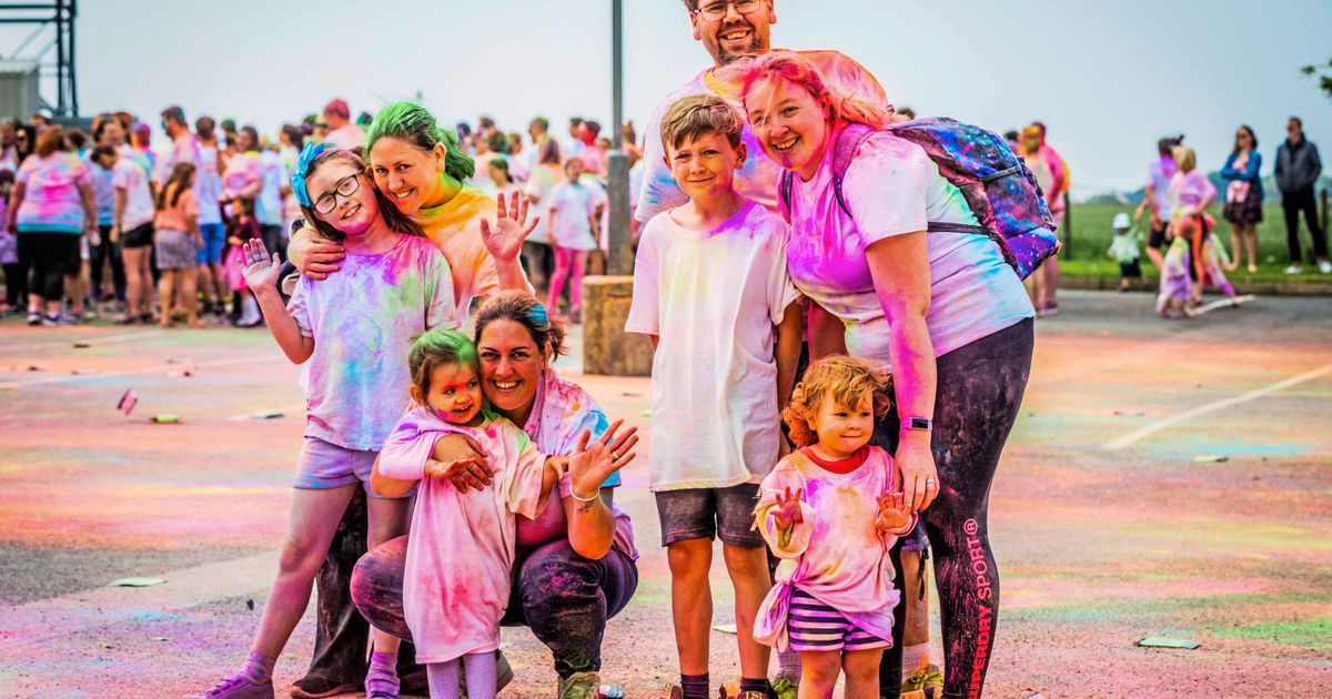Colour fun run a bright idea