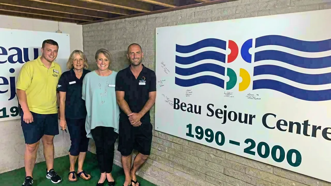 Sign of the times for all Beau Sejour staff