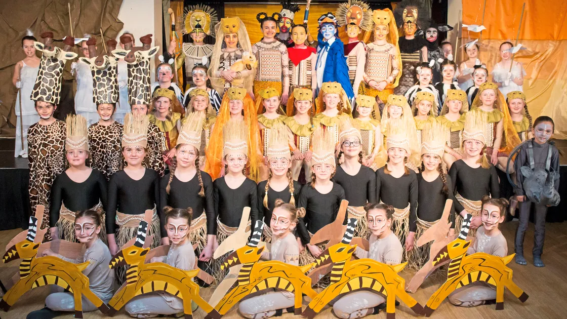 Melrose pupils complete circle of life with Lion King production