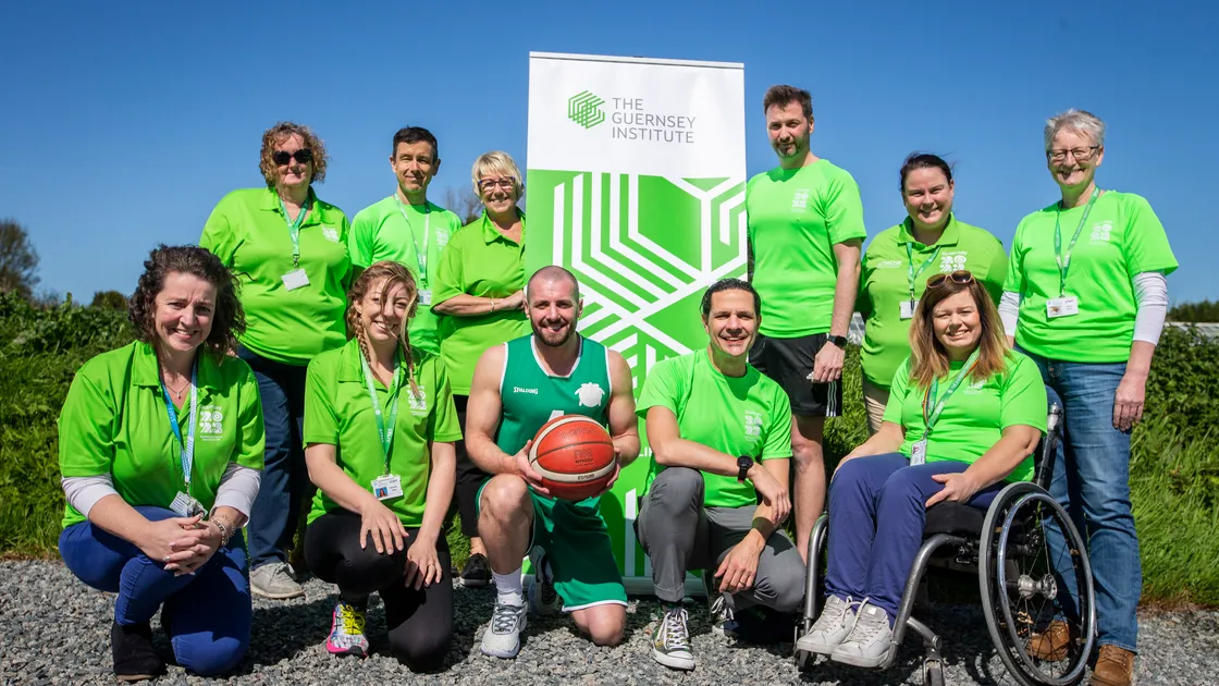 Guernsey Institute staff team up for Island Games