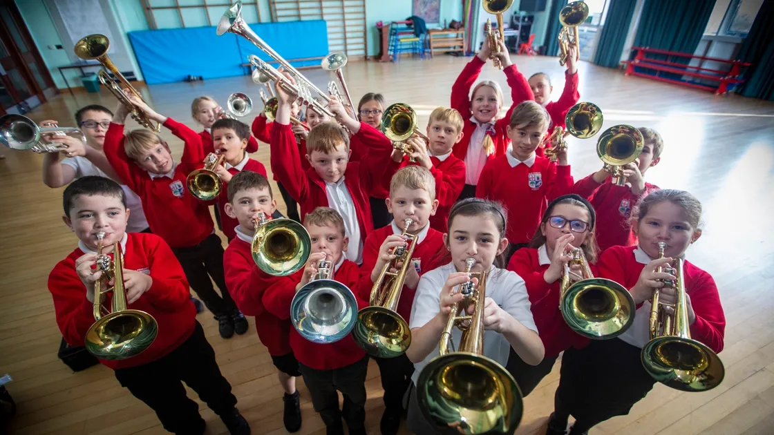 Year 4 toot-toot-toot-tooting their way into 'Trumpet Day'